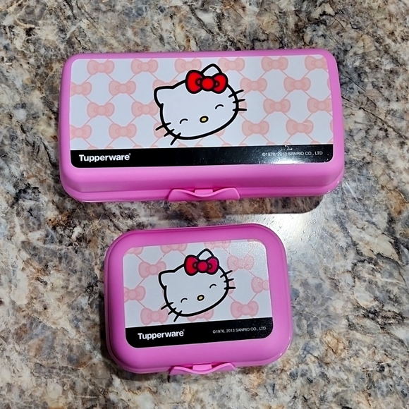 Hello Kitty | Kitchen | Hello Kitty Tupperware Set | Poshmark